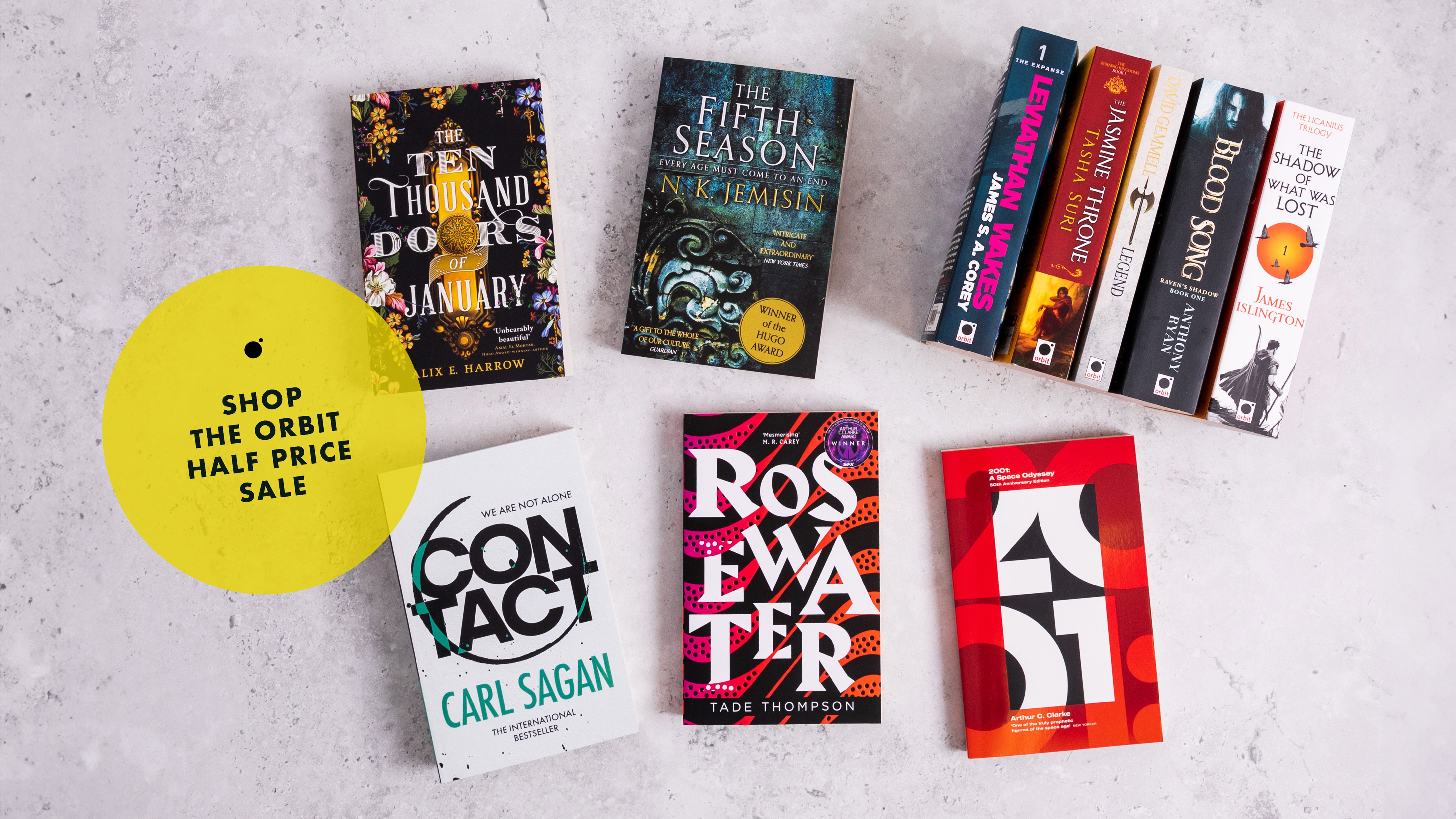 Orbit 50th Anniversary Sale | Orbit Bookstore